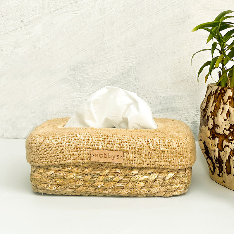 Eco-friendly, Handcrafted Tissue Boxes for your tabletops - Nobbys