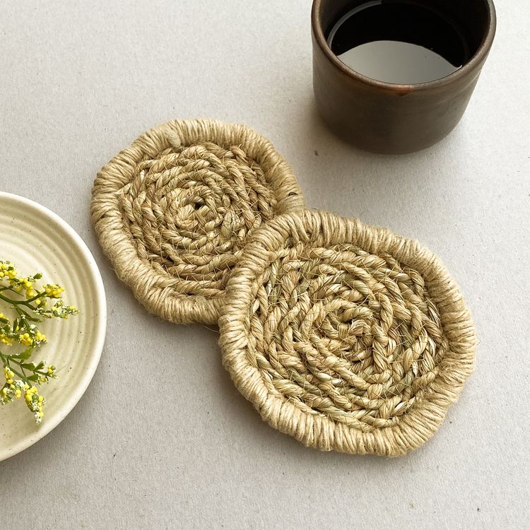 Seagrass Coaster Set - Coaster Set | Nobbys