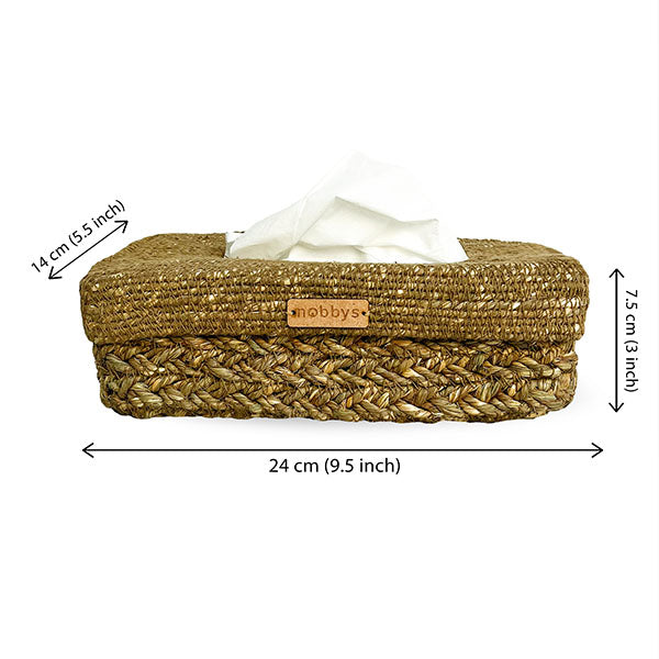 Seagrass Natural Tissue Box – Nobbys