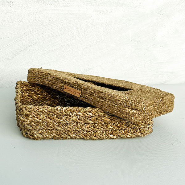 Seagrass Natural Tissue Box – Nobbys